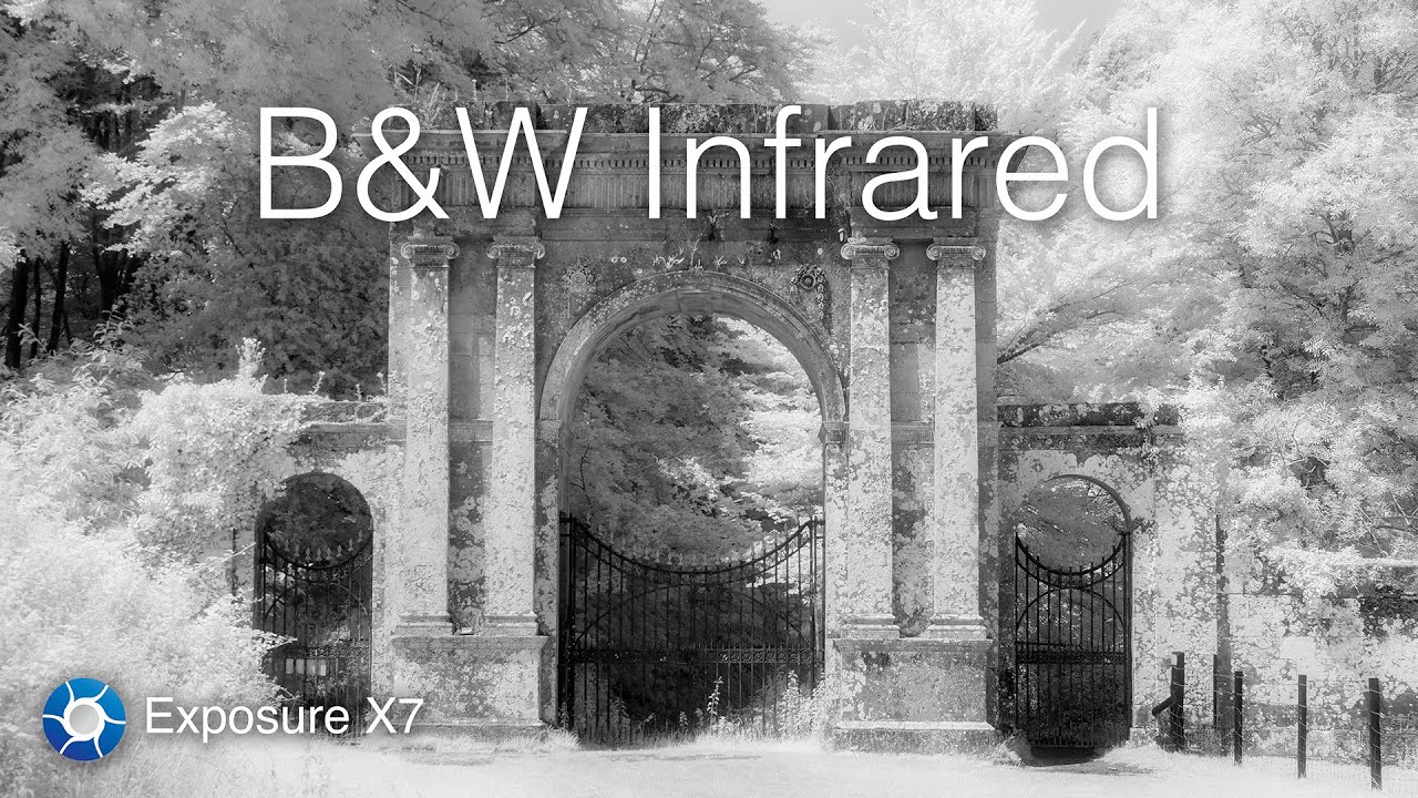 Simple But Effective B&W Infrared Workflow - YouTube