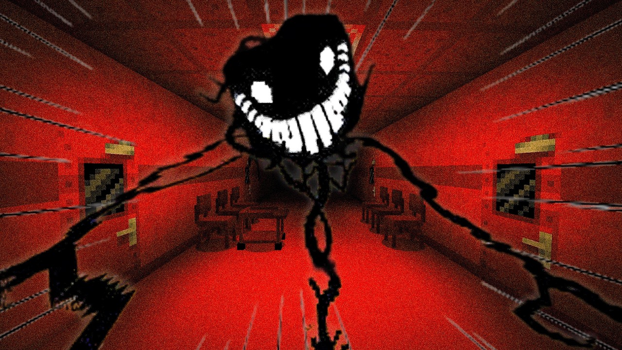 The Minecraft Horror Backrooms map is amazing! - YouTube