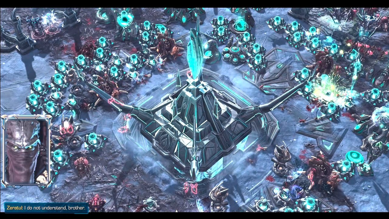 STARCRAFT 2 - LEGACY OF THE XEL'NAGA Mission 7 - YouTube