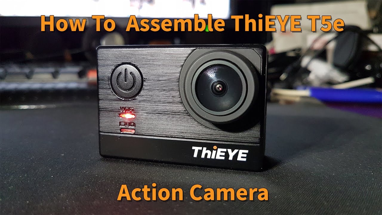 How to Assemble ThiEYE T5e Action Camera - YouTube