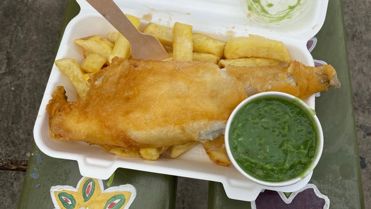 Fish & Chips and Scarecrows. Draycott, Derbyshire. - YouTube