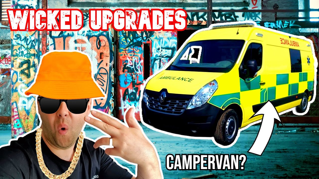PIMP MY AMBULANCE | Campervan Conversion Build - YouTube