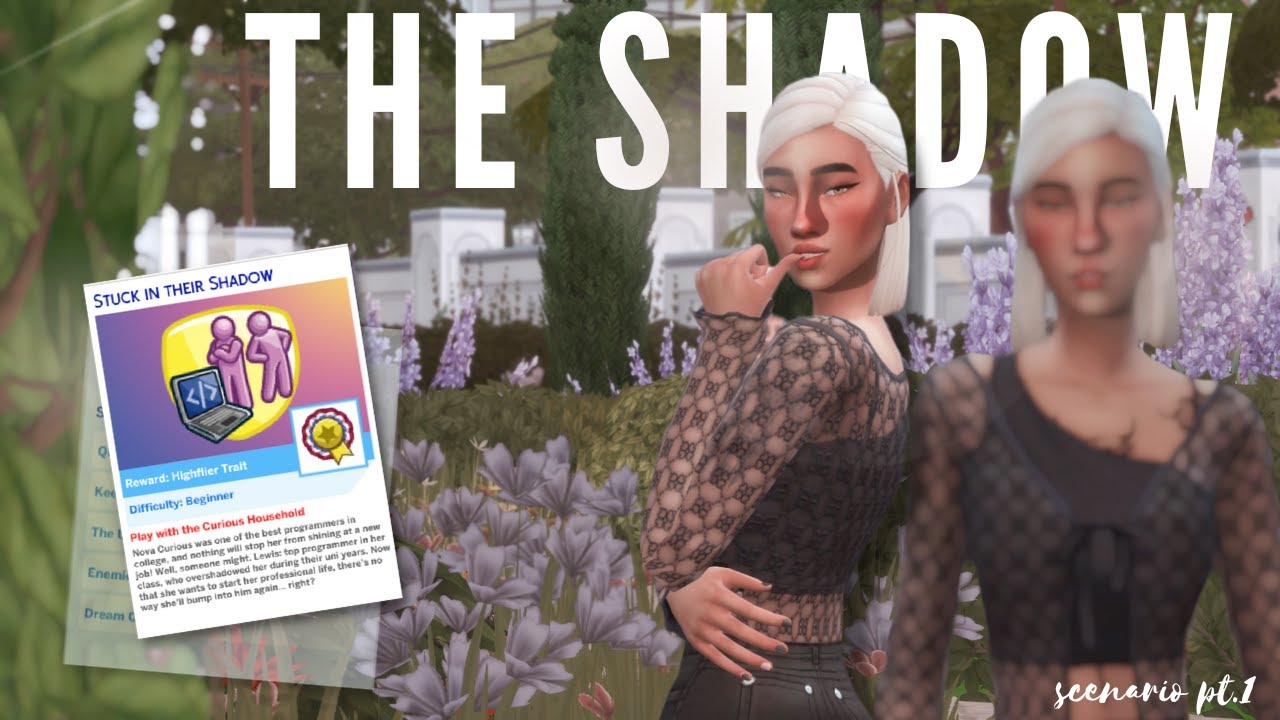 STUCK IN THE SHADOWS | SIMS 4 SCENARIOS | PART ONE - YouTube