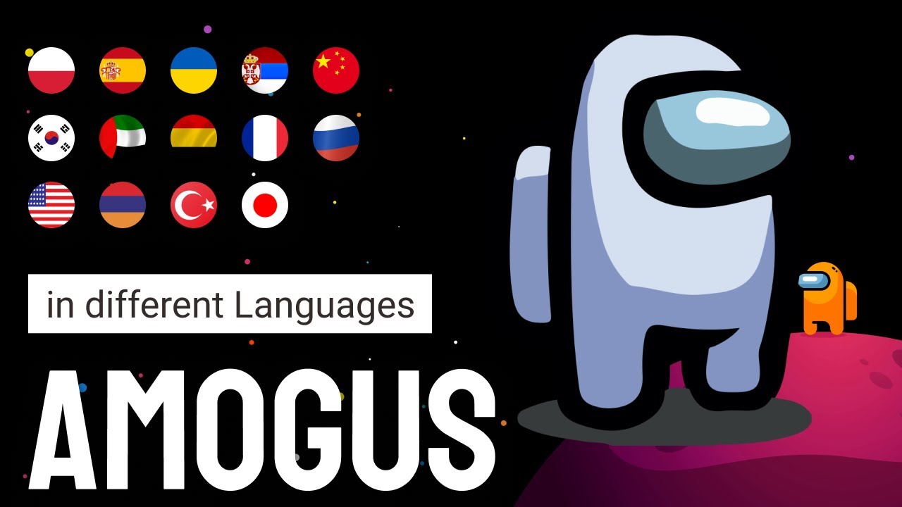 Amogus in different languages meme - YouTube
