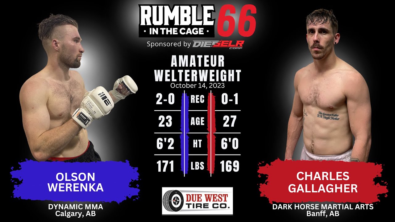 RITC 66 Olson Werenka vs Charles Gallagher | Oct 14, 2023 - YouTube