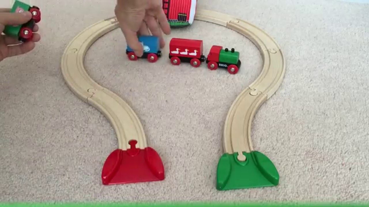 BRIO My First Train Set - Wood - YouTube