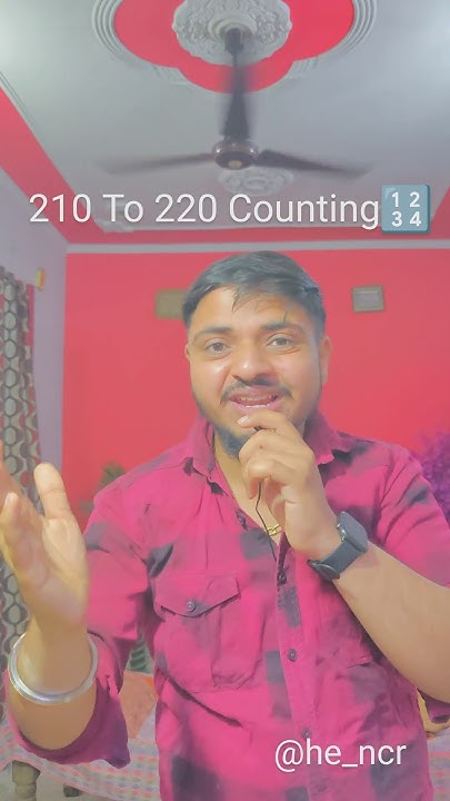 210 To 220 Counting 🔢👍| Counting in Hindi and English | learn Counting | ginti in hindi - YouTube