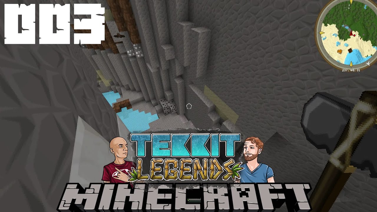 der frühe Fall - Let´s Play Minecraft Tekkit Legends #003 [60 FPS ...