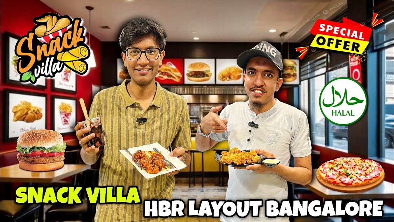 Snack Villa Hbr Layout Bangalore Crispy Chicken At 99₹ Only | Best Fast ...