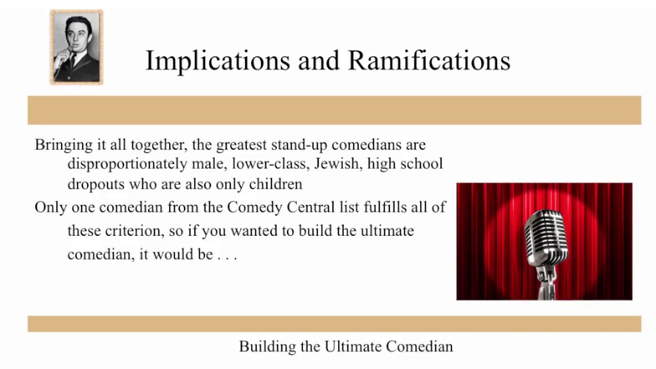 Building the Ultimate Comedian - Psychology Snapshots w/Dr. Mark Hatala ...