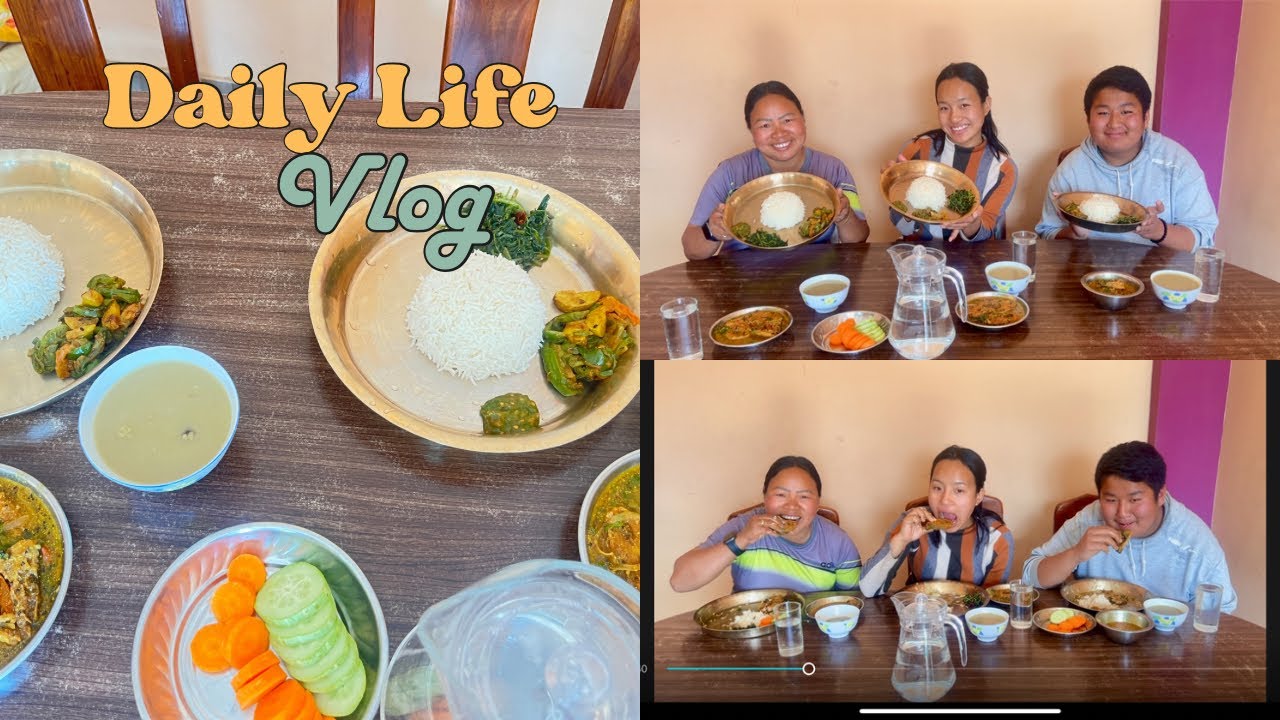 Machha ko jhol sanga#Mukbung 🤤 - YouTube