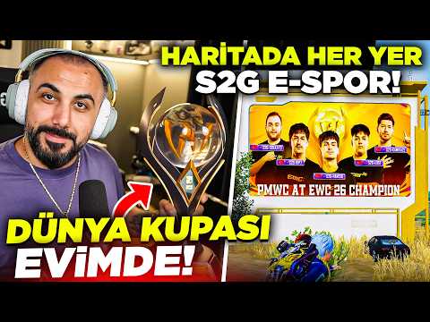GERİ DÖNDÜM! DÜNYA KUPASINI EVE GETİRDİM!! 😱 ERANGELDE HER YER S2G! - PUBG Mobile