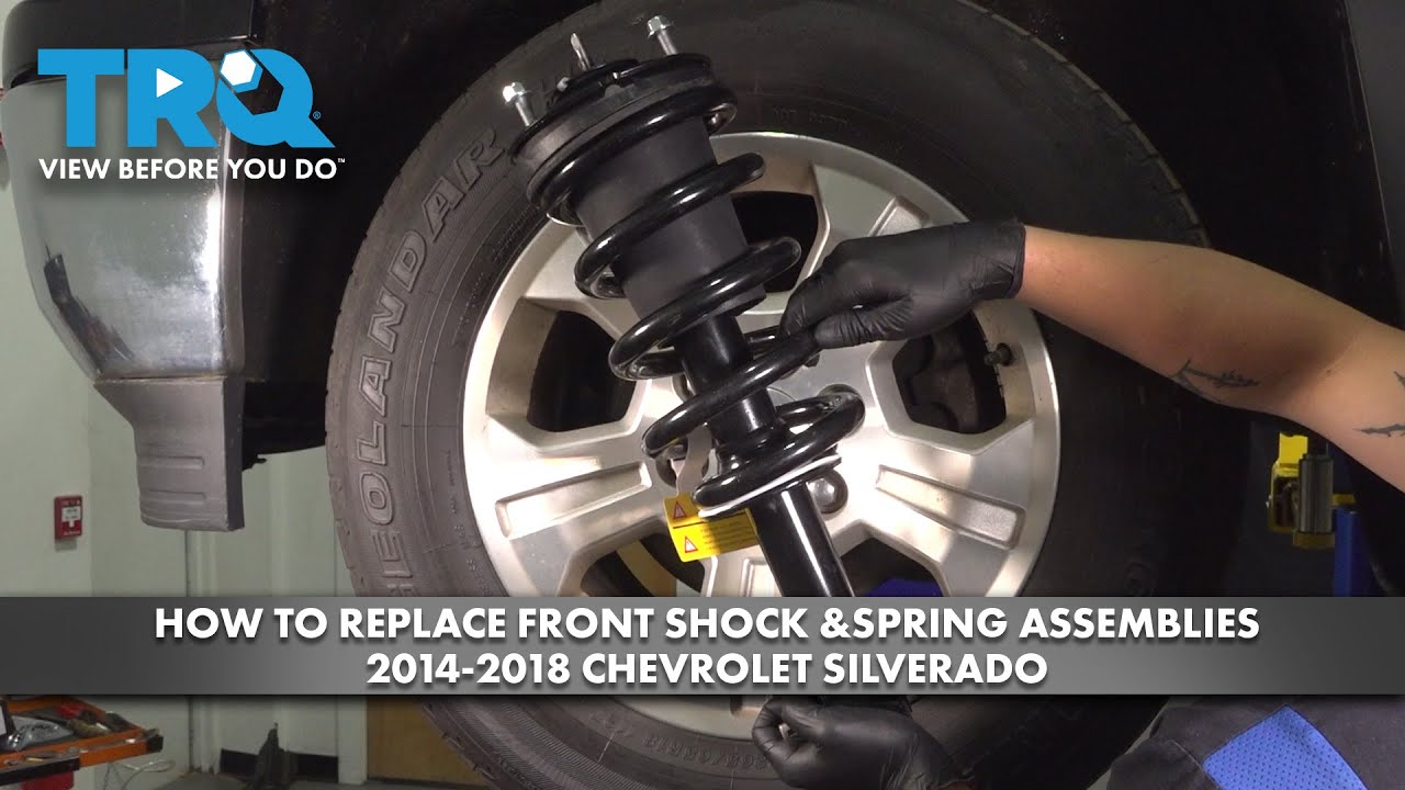 How to Replace Front Shock & Spring Assemblies 2014-2018 Chevrolet ...