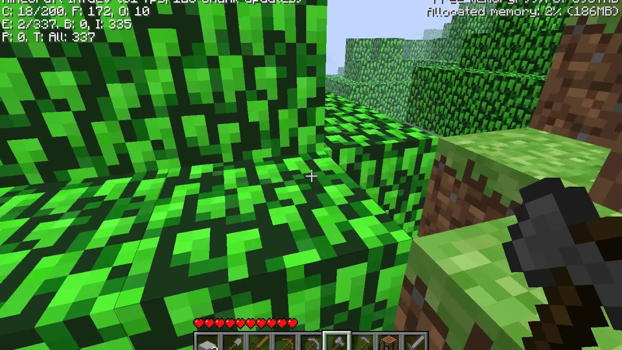 PLAYING MINECRAFT ALPHA,INFDEV AND BETA - YouTube