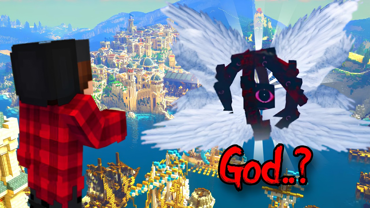 They Pranked Me To Play The GOD Mode In Minecraft....(മലയാളം) - YouTube