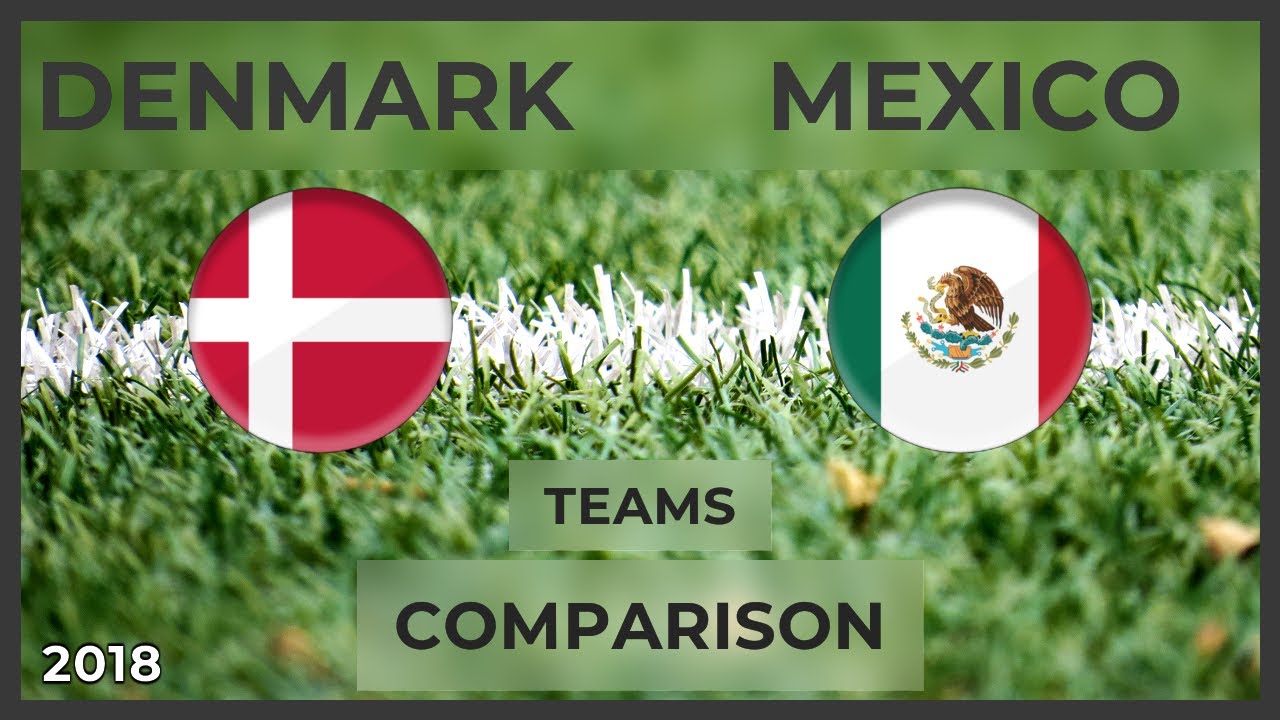 DENMARK - MEXICO ⚽ Football Teams Head-To-Head Comparison ⚽ 09/06/2018 ...