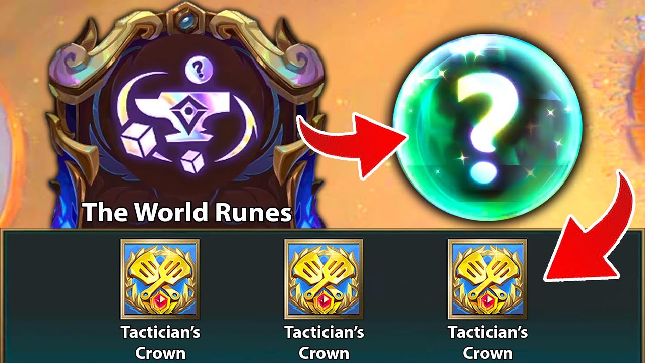 " The World Runes " Cash Out= x3 Tactician's Crown !?? - YouTube