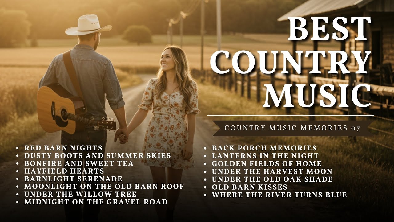 Enjoy Classic Country Music for Warm Golden Sunsets [Country Music Memories 07] - YouTube