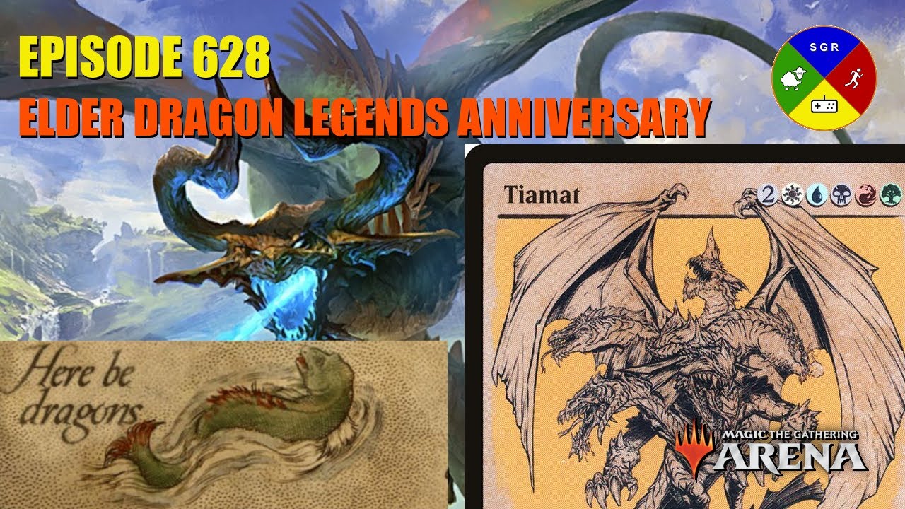 MTG Arena Run: Elder Dragon 30th Anniversary: Tiamat for all the ...