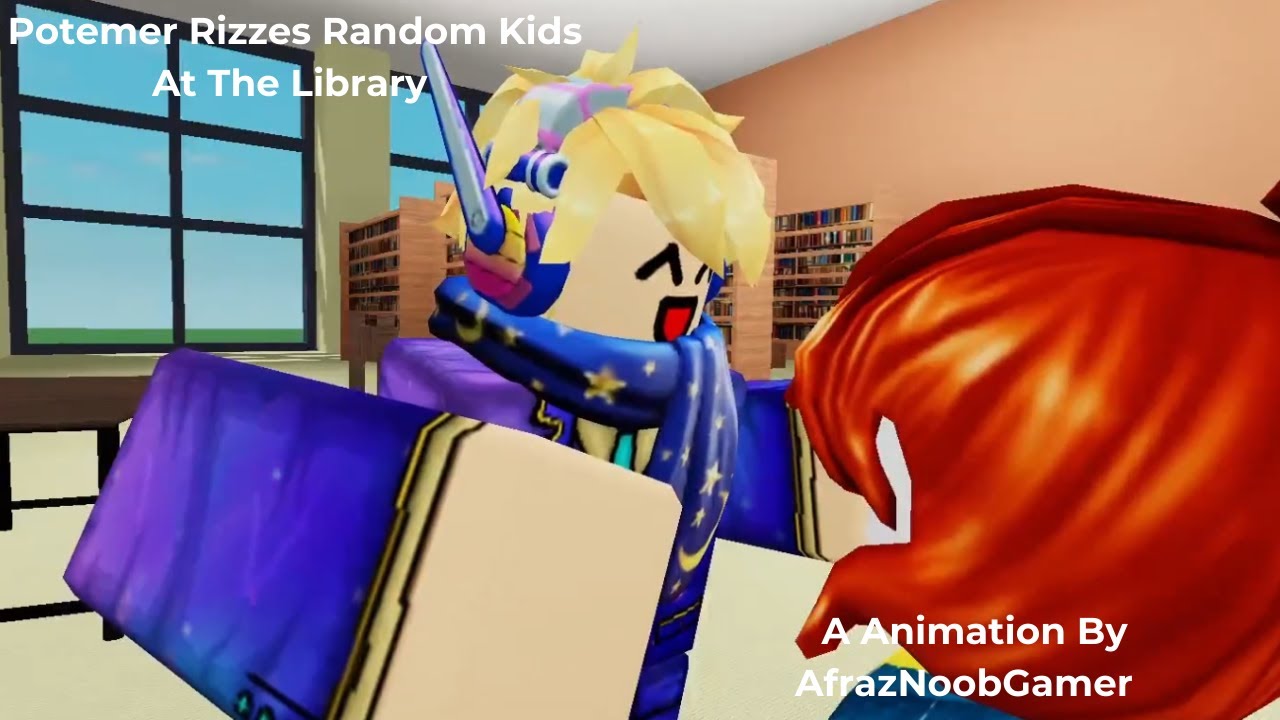 Potemer Rizzes a Random Kid at the library - YouTube