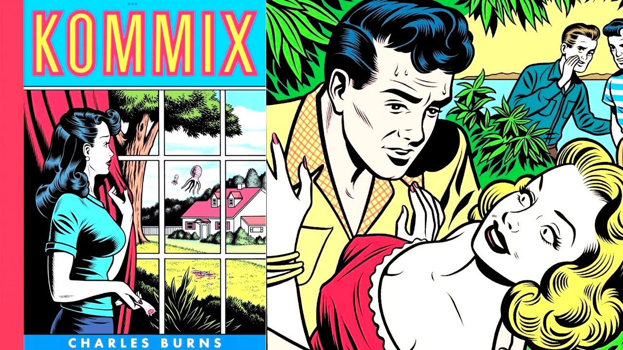 KOMMIX by Charles Burns Book Review - YouTube