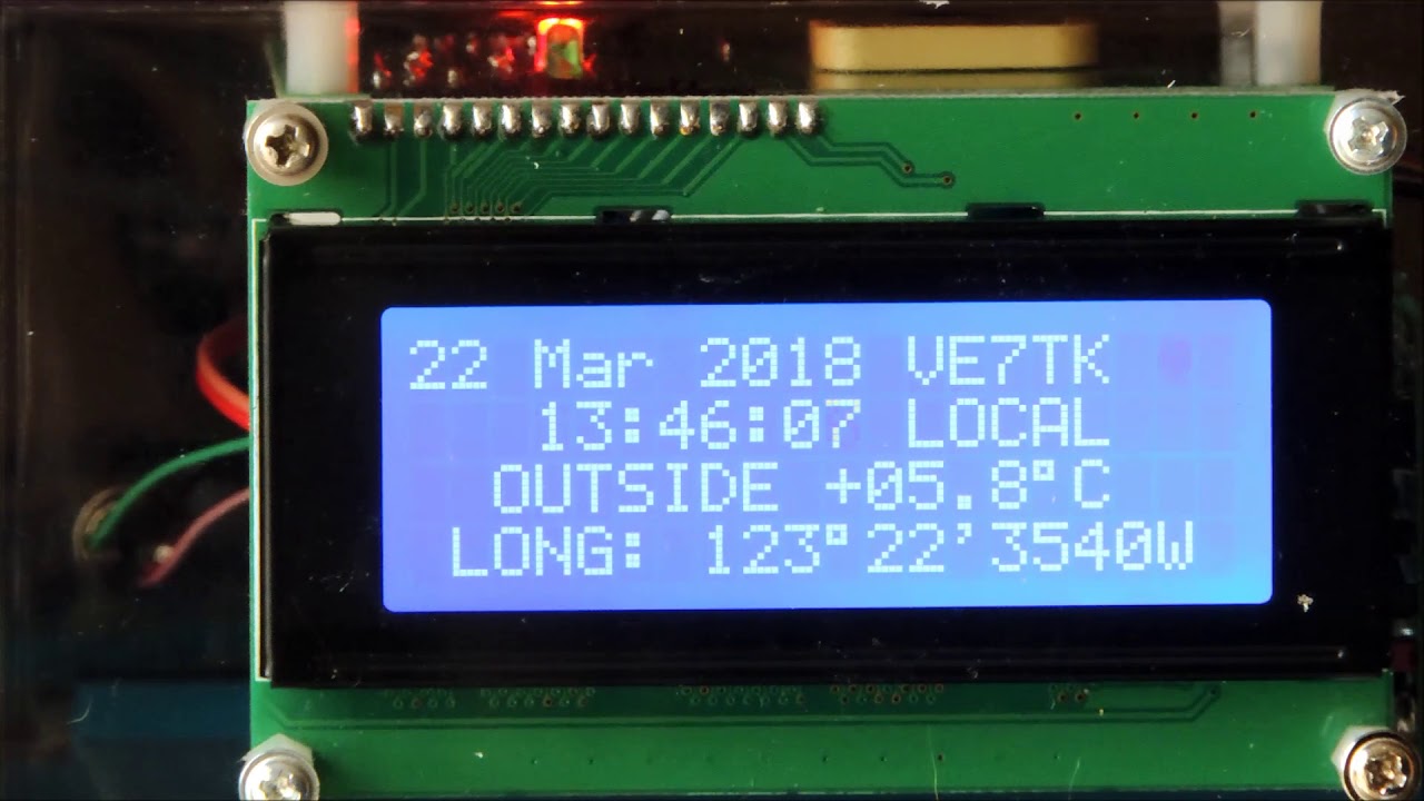 QRP Labs Clock - YouTube