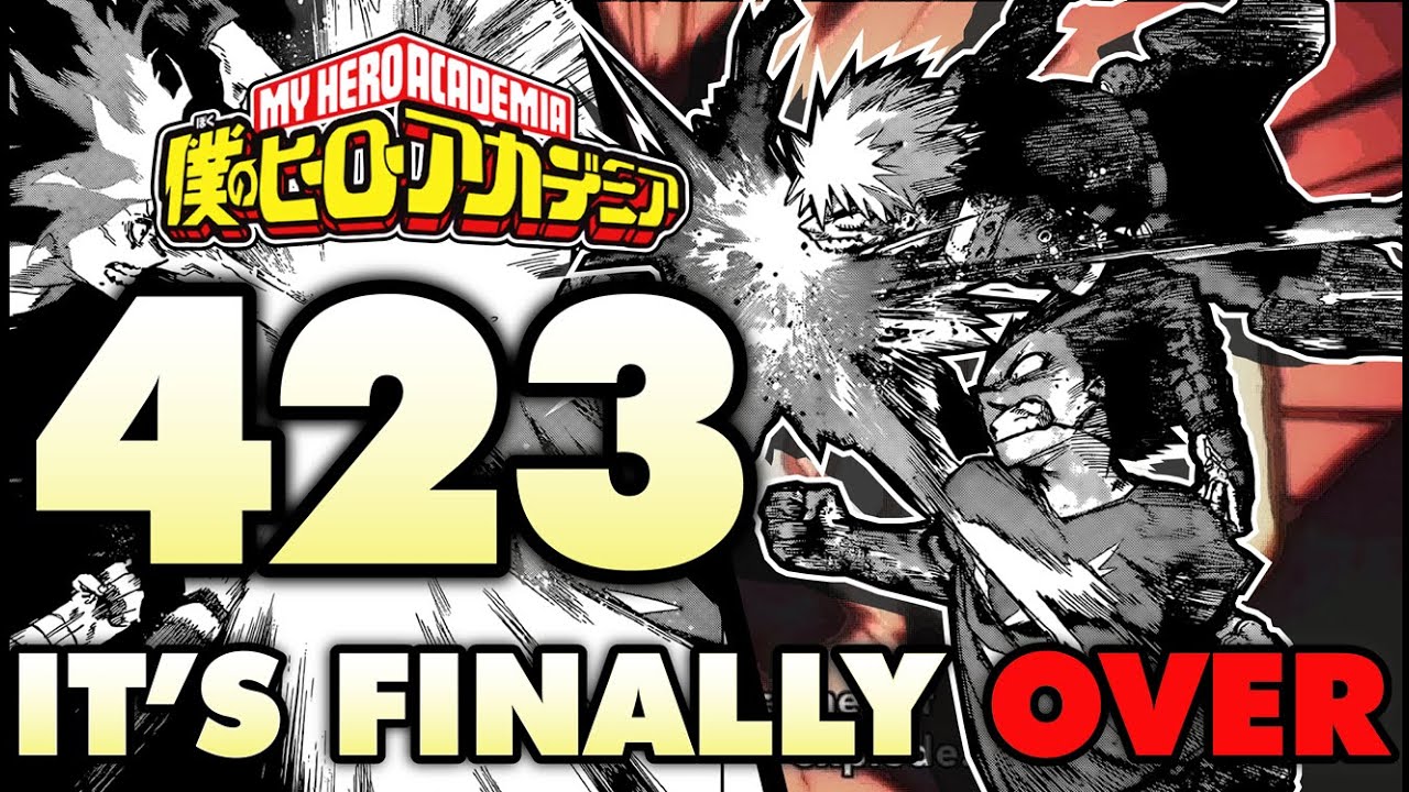 The War Is ACTUALLY Over! The End Of An Era! | My Hero Academia Chapter ...