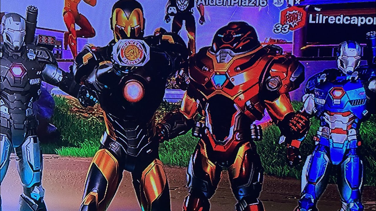 Iron Man squad /Iron Man Blitz royale update - YouTube