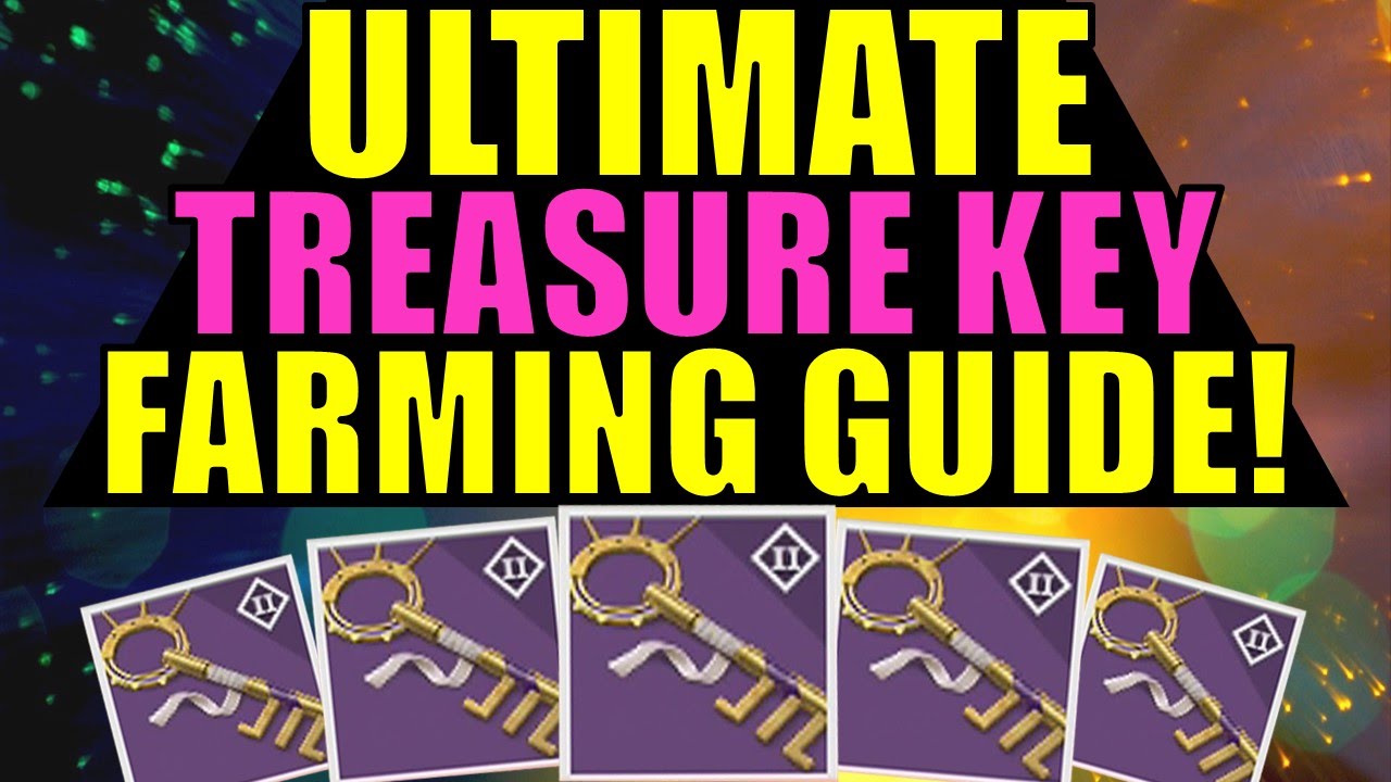 Destiny: ULTIMATE Treasure Key Farming Guide! | Make EVERY SECOND Count ...