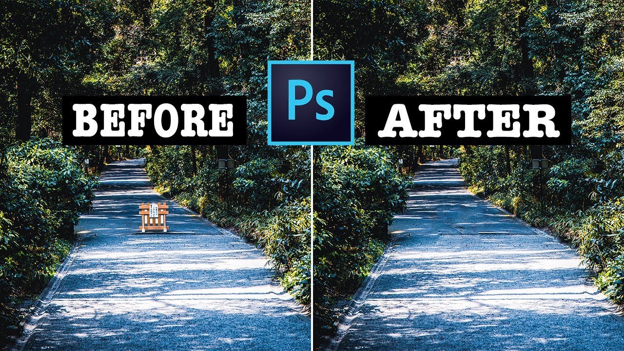 Remove Objects From Your Photos In Seconds | Photoshop Tutorial - YouTube