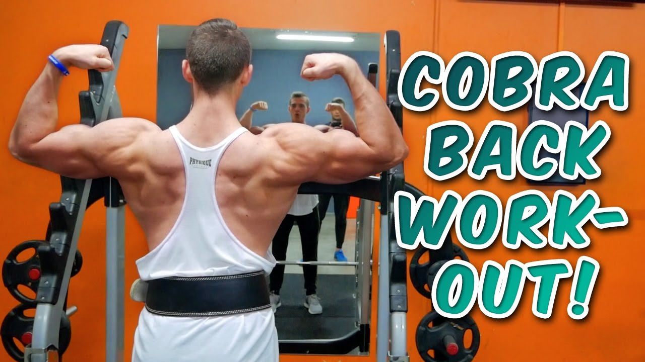 COBRA BACK WORKOUT FOR THICKNESS & WIDTH | LEAN GAINS w/ Aleks Dayum ...