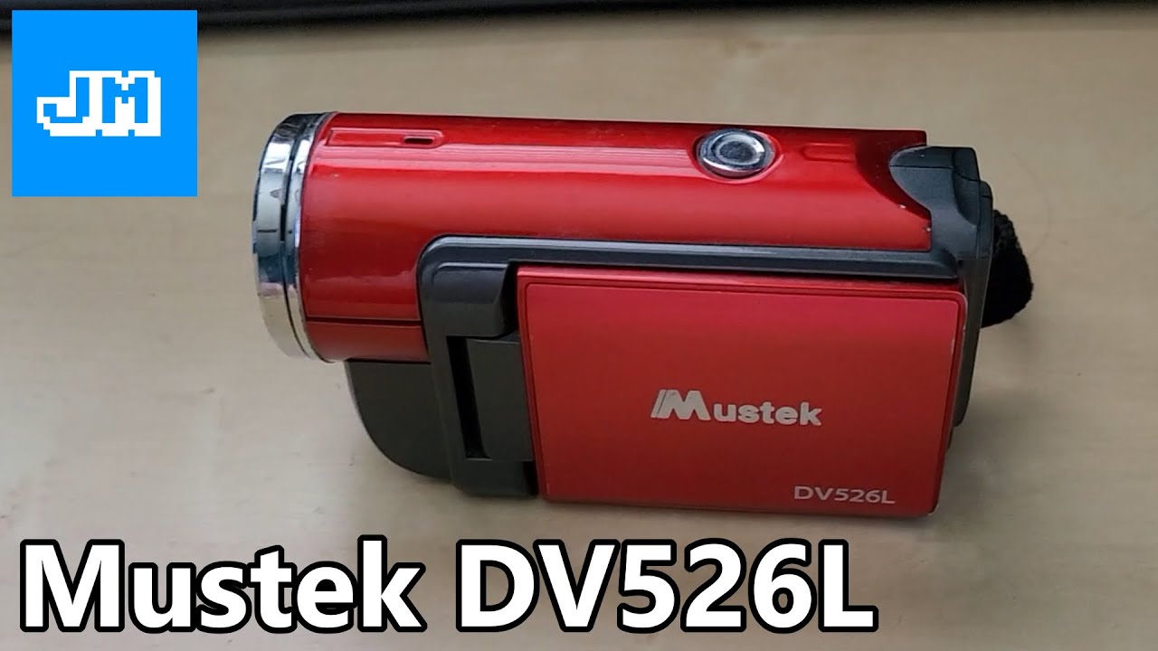 My 1st Video Camera: Mustek DV526L - YouTube
