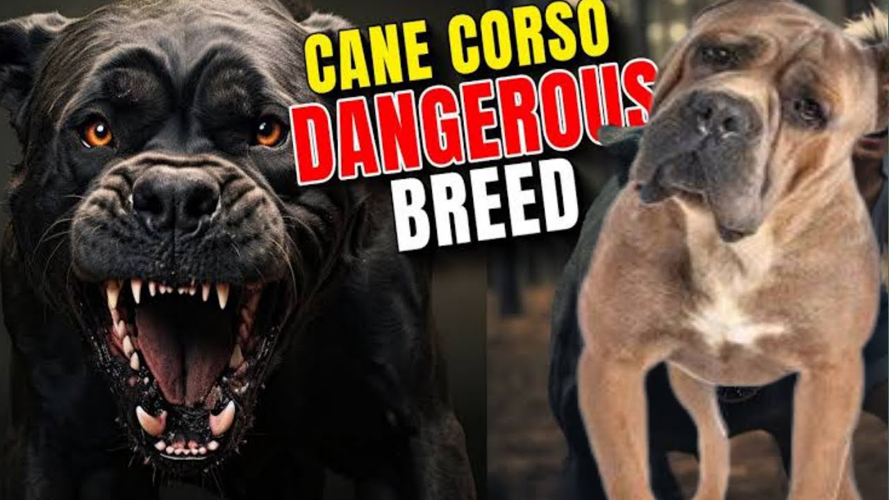 Cane Corso Attack 🔥 | Most Dangerous Dogs In The World - YouTube