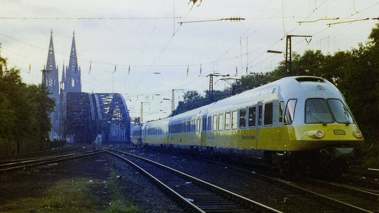 Linke Rheinstrecke Köln - Bingen 1974 - Loreley and highlights along ...