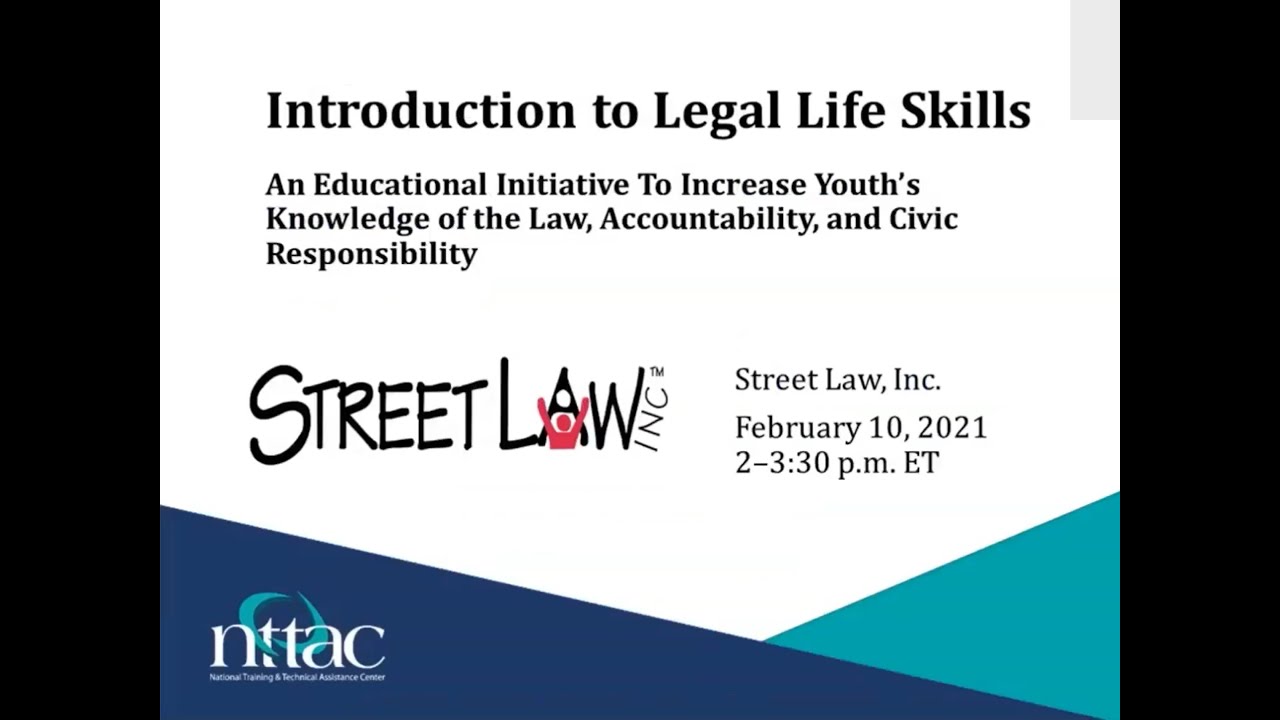Introduction to Legal Life Skills - YouTube