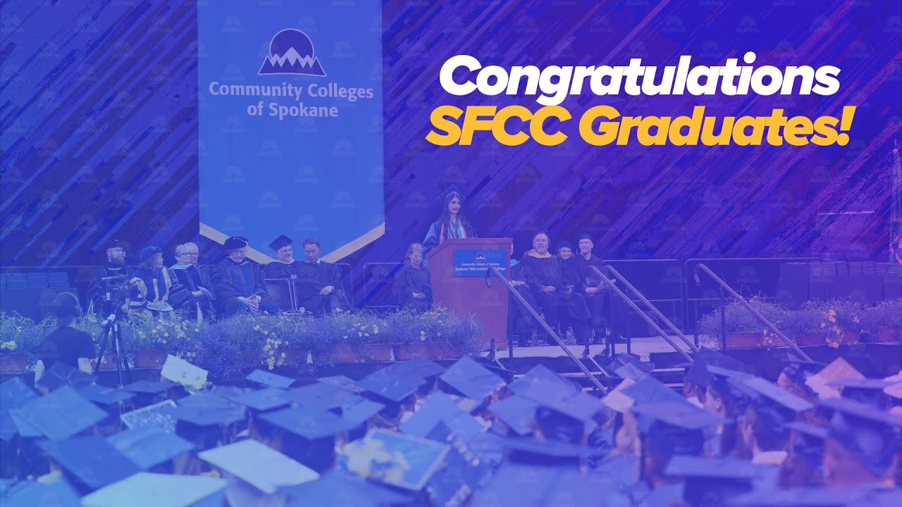 Graduate Commencement | Spokane Falls Community College - YouTube
