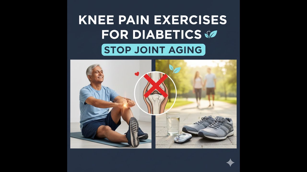 5 Knee Pain Exercises Diabetics MUST Try NOW - YouTube