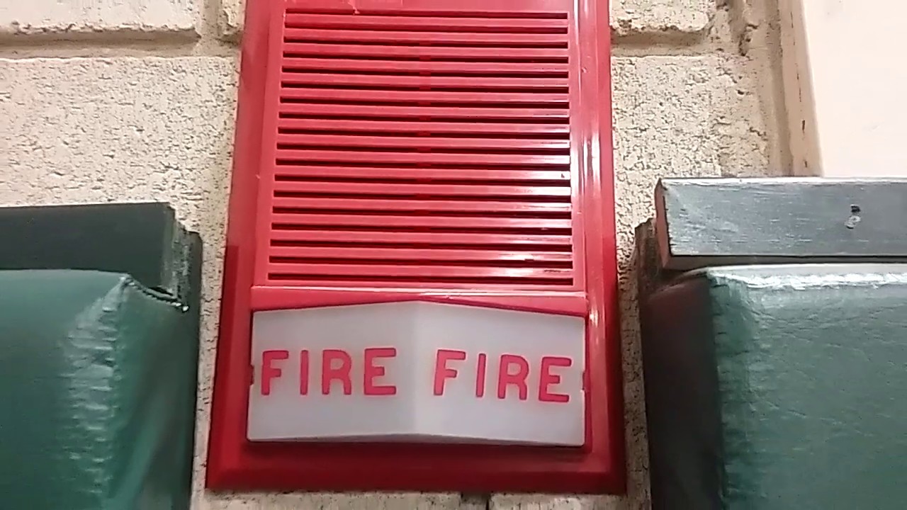Edwards 892 Fire Alarm - YouTube