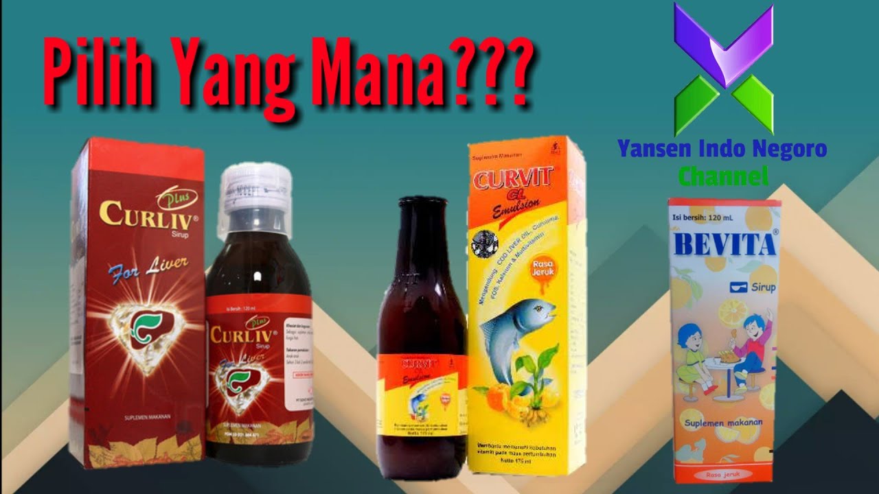 KUMPULAN OBAT SUPLEMEN UNTUK KESEHATAN | Curvit CL Emulsion|Apialys ...