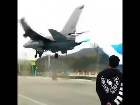 Fighter plane flying like bird - YouTube