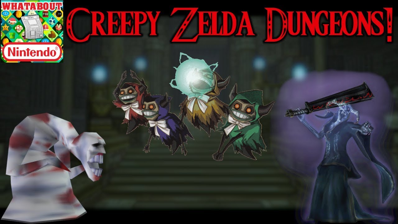 Legend of Zelda Top 4 Spooky Dungeons! (2018) - YouTube