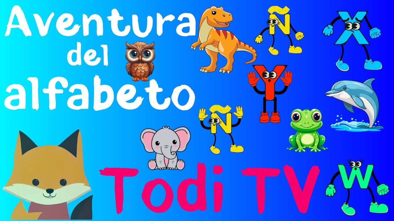 Aventura del alfabeto | Alfabeto español | ABC | Abecedario | aprender ...