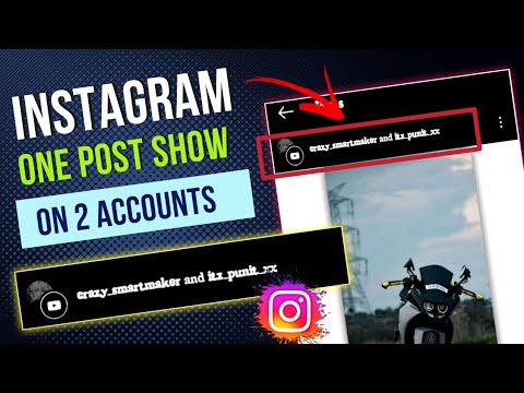 Instagram one post in two accounts | How to share post in two instagram ...