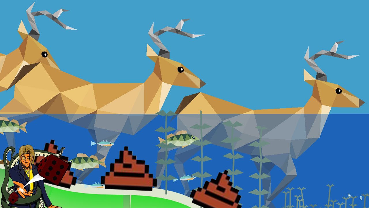 Je crée la vie (et des poissons) avec du Caca ! (PolyPine) - YouTube