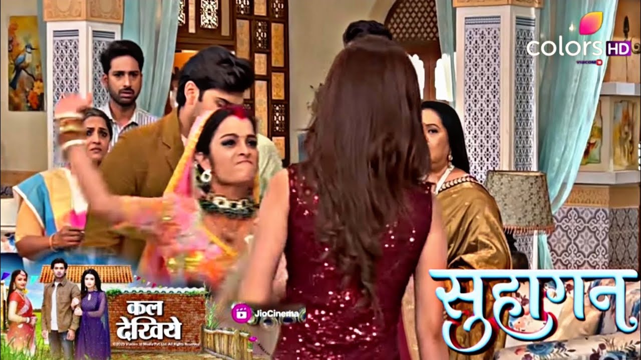 Suhagan: New Promo|| पायल ने पहुचाई कृष को चोट, बिंदिया के थप्पड़ से आई ...