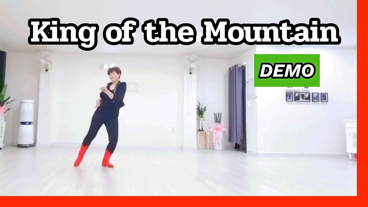 ♥King of the Mountain line dance♥Phrased Intermediate - YouTube