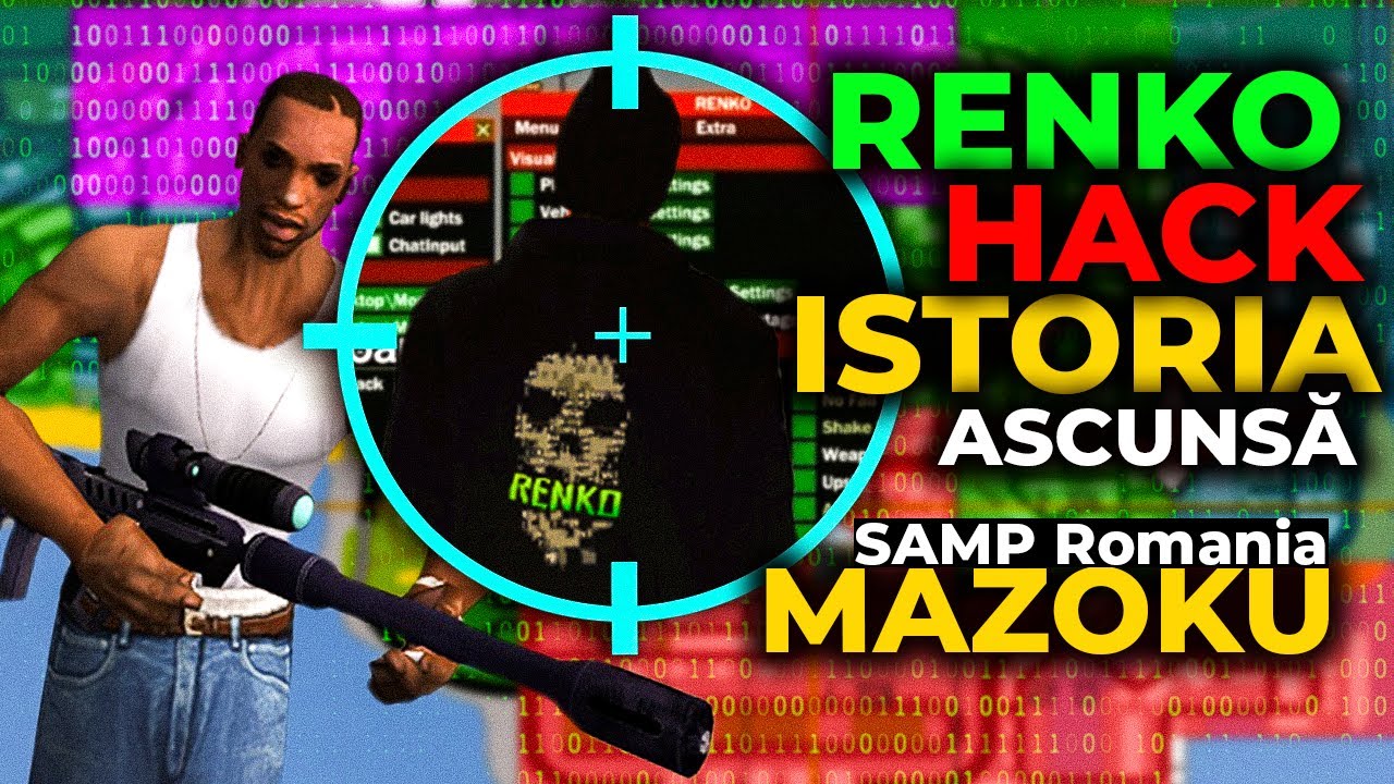 Istoria SAMP ROMANIA: RENKO AIM HACK - YouTube
