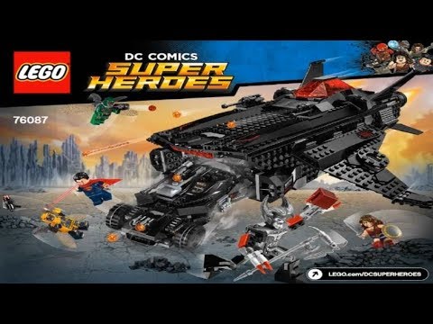 LEGO Super Heroes FLYING FOX BATMOBILE AIRLIFT ATTACK 76087 - YouTube