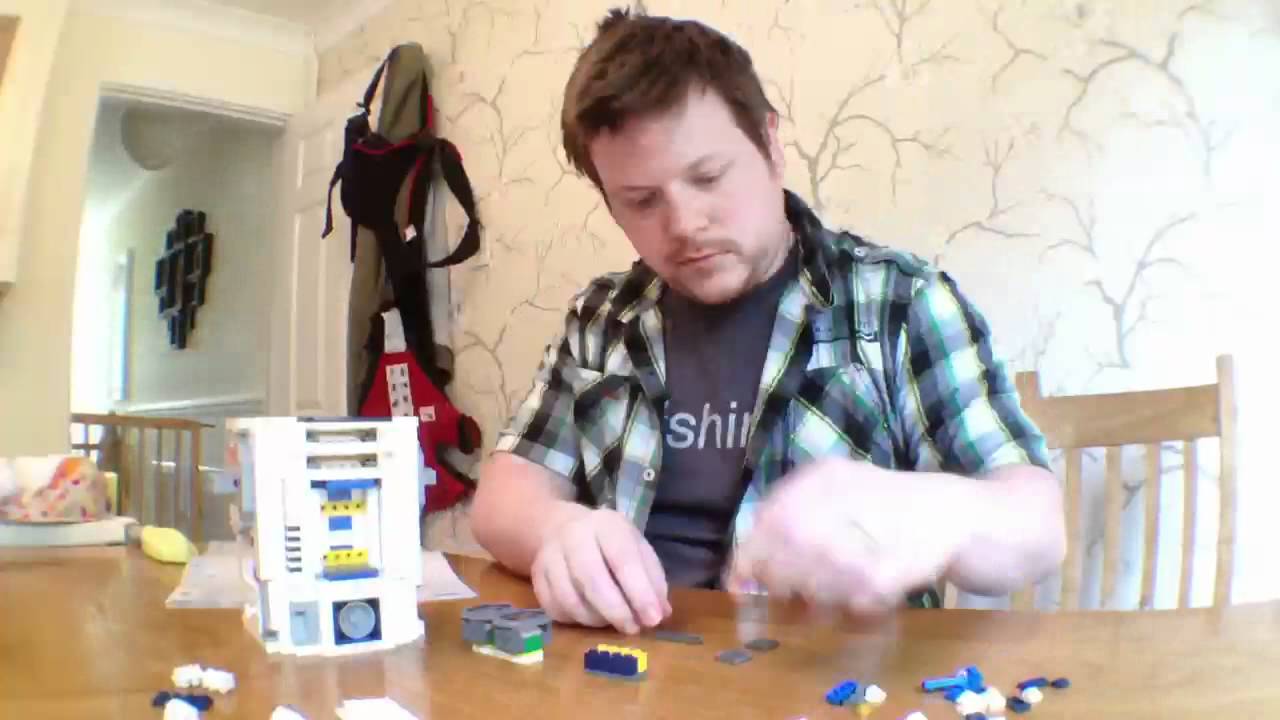 iPhone time lapse capture of R2D2 build - YouTube
