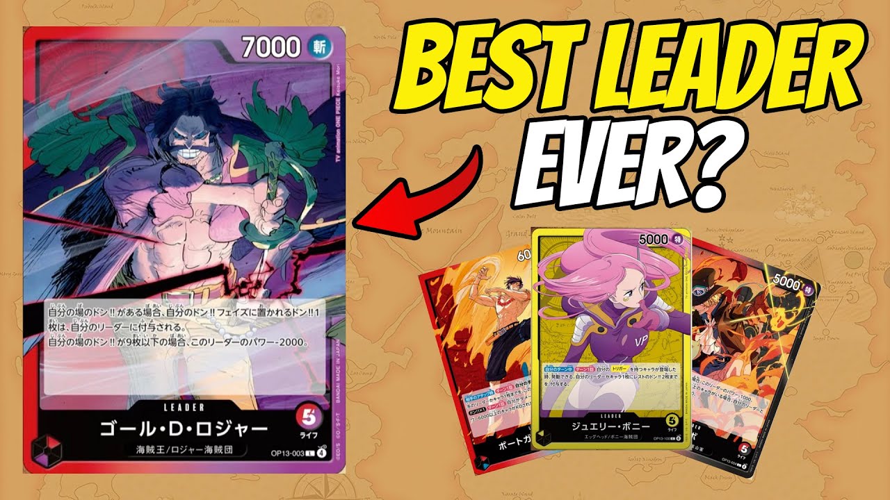 [OP13] Did They Created The Best Leader Ever?! | One Piece Card Game ...